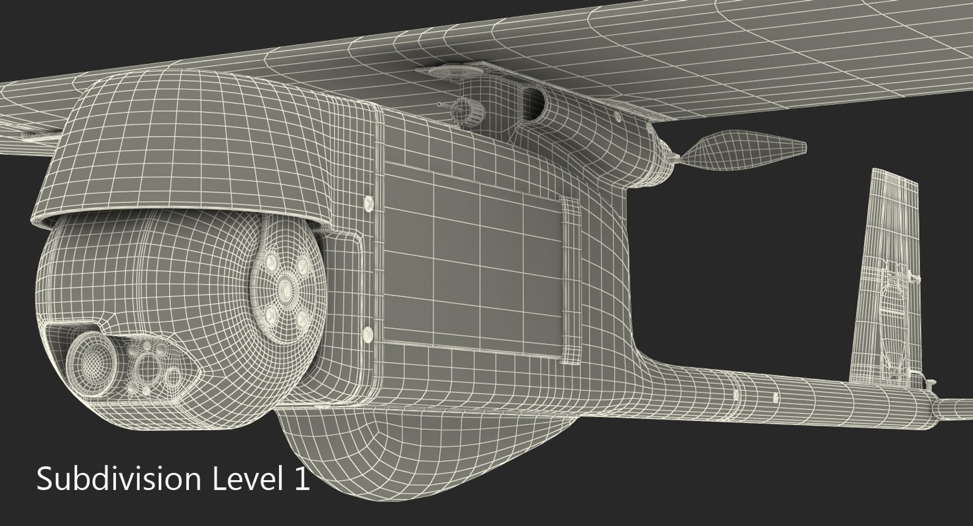Remote Controlled Uav Raven 3D Model - TurboSquid 1225660