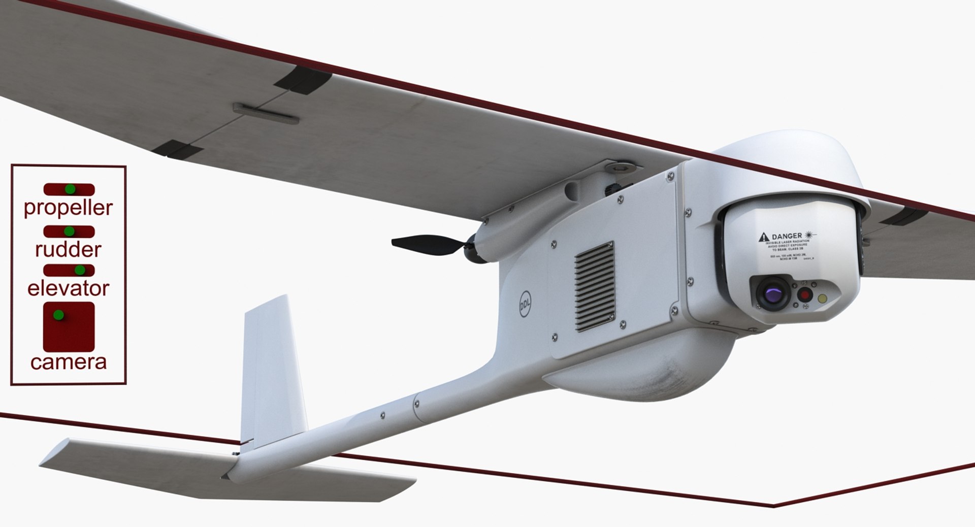 Remote Controlled Uav Raven 3D Model - TurboSquid 1225660