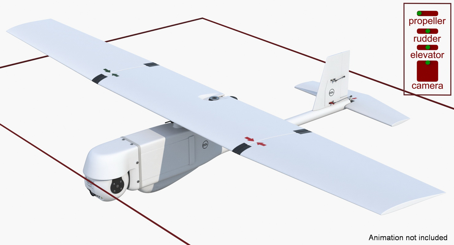 Remote Controlled Uav Raven 3D Model - TurboSquid 1225660