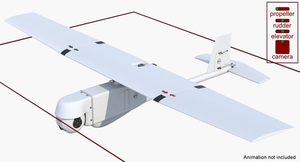 Remote controlled uav raven 3D model - TurboSquid 1225660