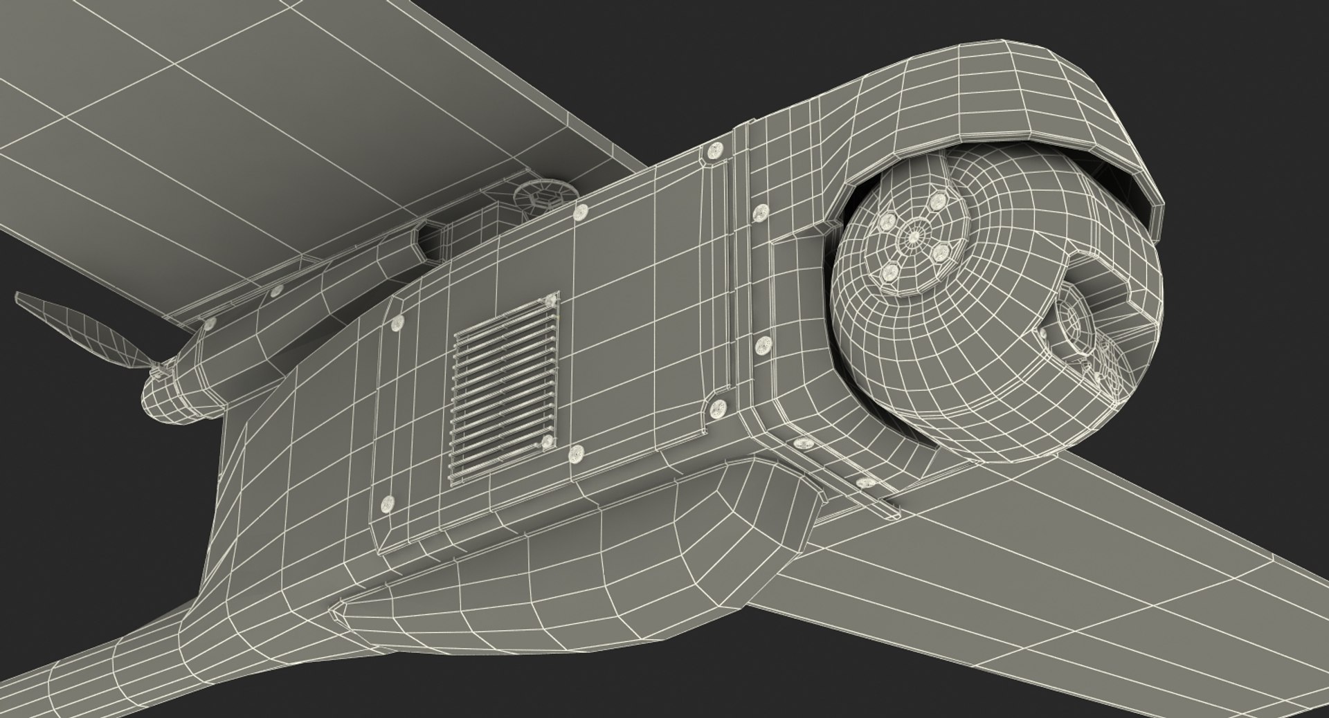 Remote Controlled Uav Raven 3D Model - TurboSquid 1225660