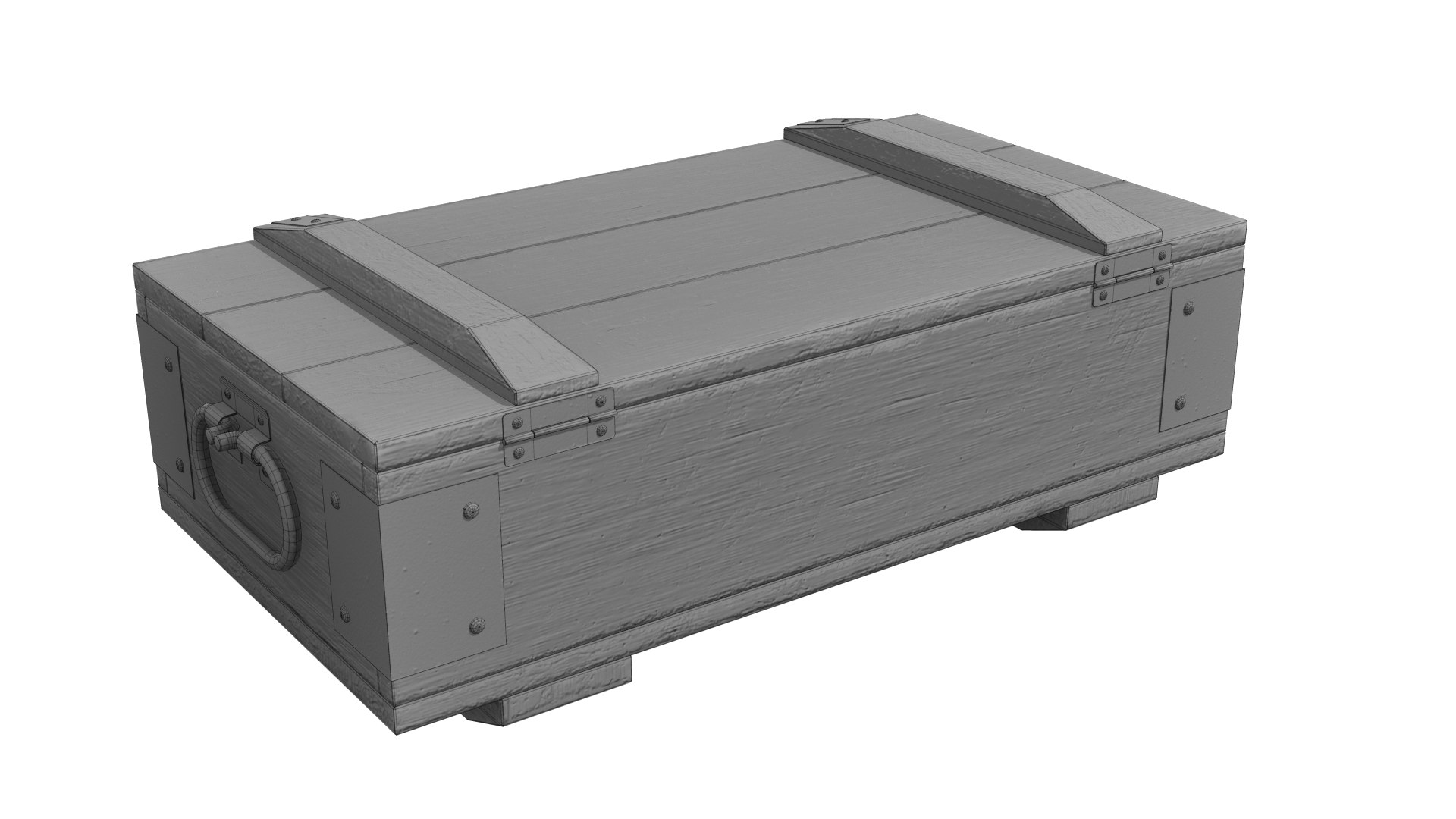 Army Supply Box 3D Model - TurboSquid 1514007