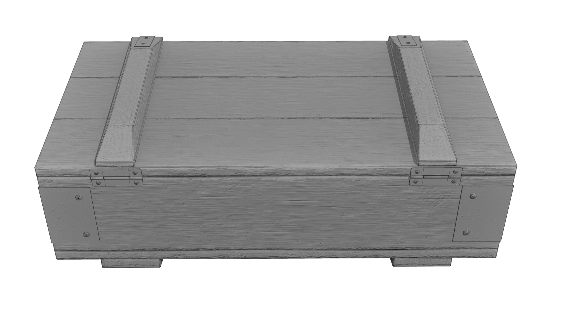 Army Supply Box 3D Model - TurboSquid 1514007