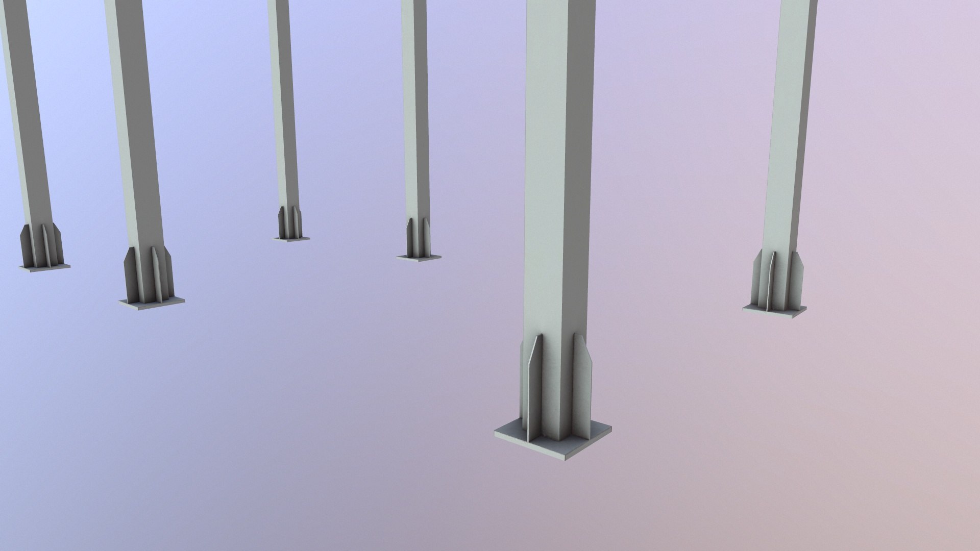 Pillars 3D Model - TurboSquid 2290842