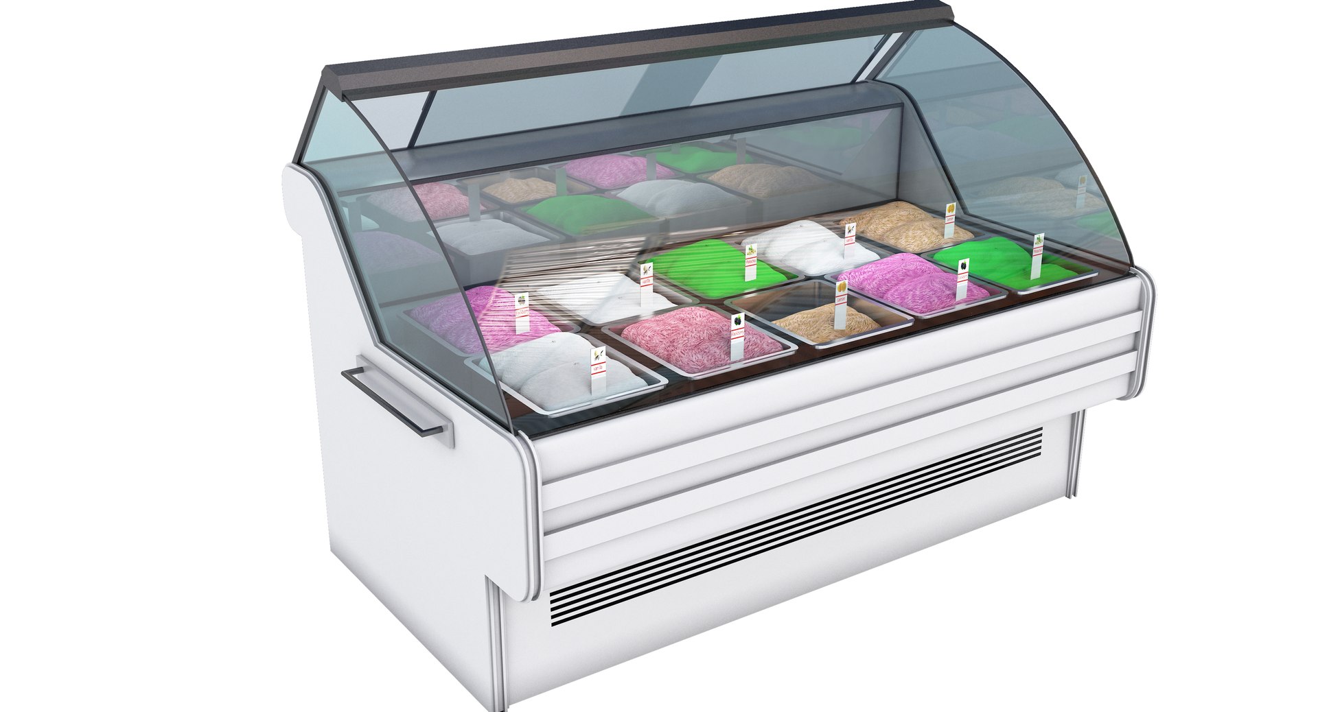 Gelato Case Ice 3D Model - TurboSquid 1326618
