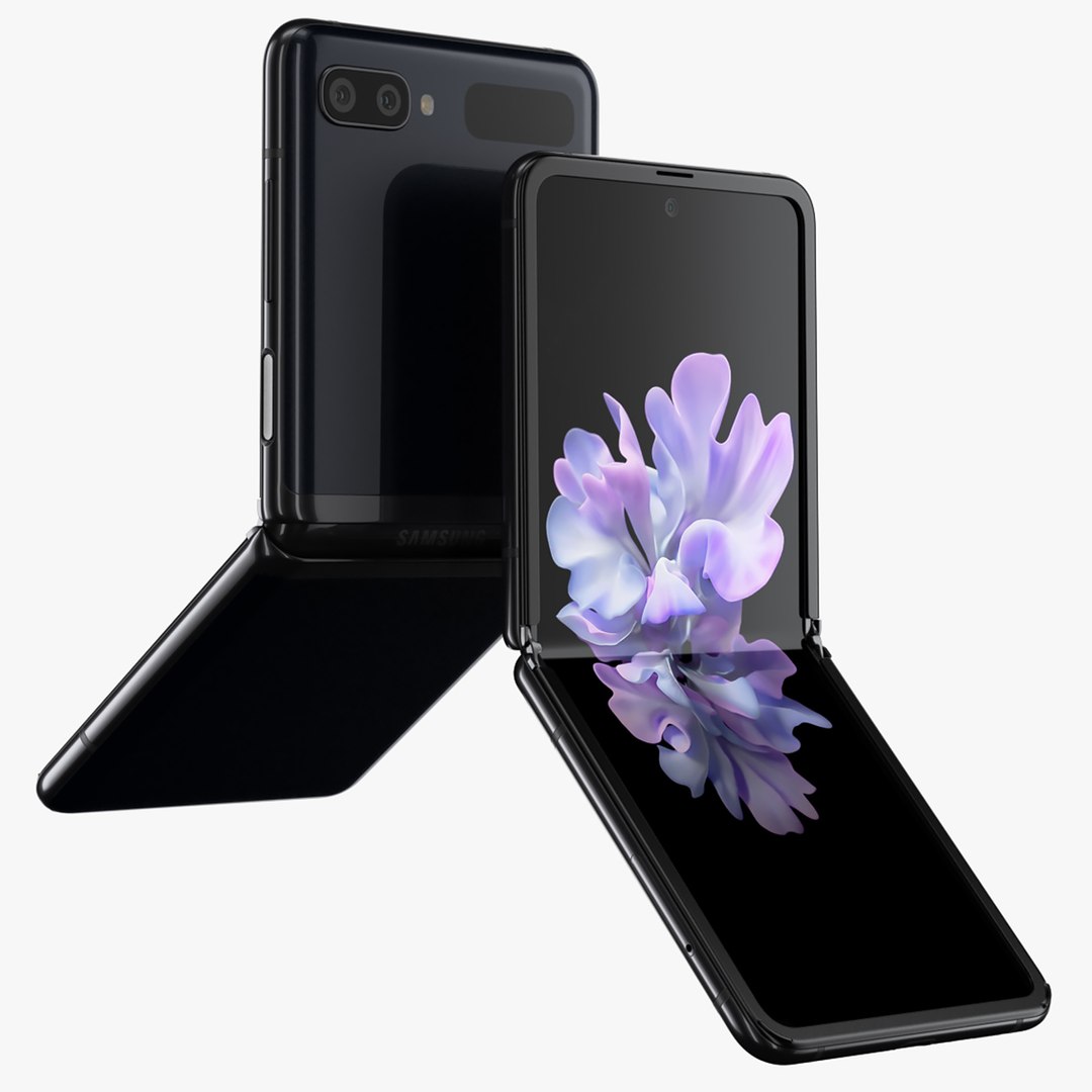Samsung galaxy z flip 3D model - TurboSquid 1510909