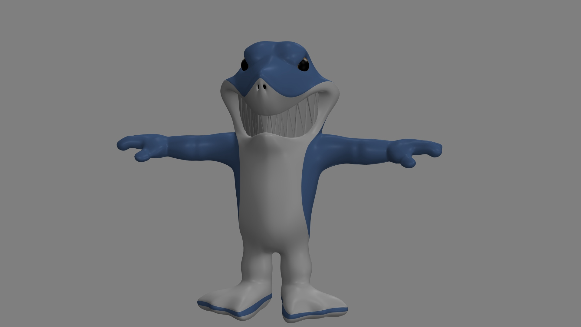 3D Shark Character - TurboSquid 1787385
