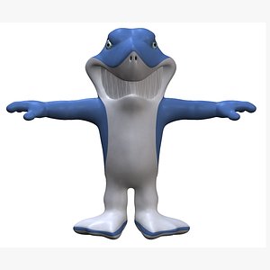 3D Shark Character Models - Browse & Download Formats - TurboSquid