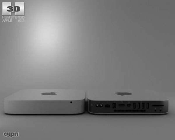 3d model mac apple mini