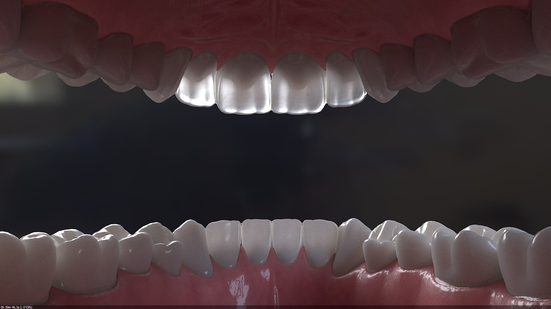 Teeth With Head 3D Model - TurboSquid 2345191
