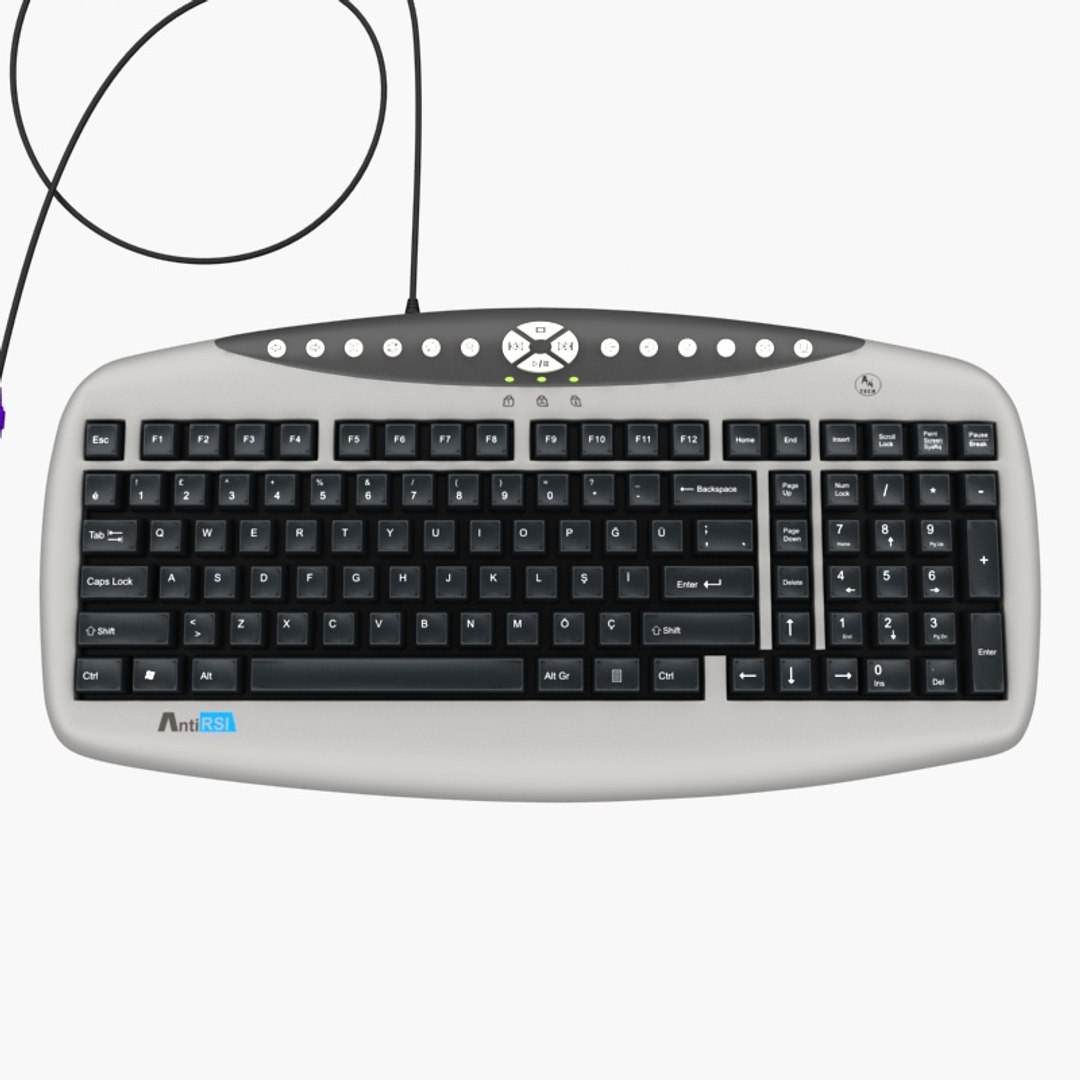 a4 tech keyboard obj free