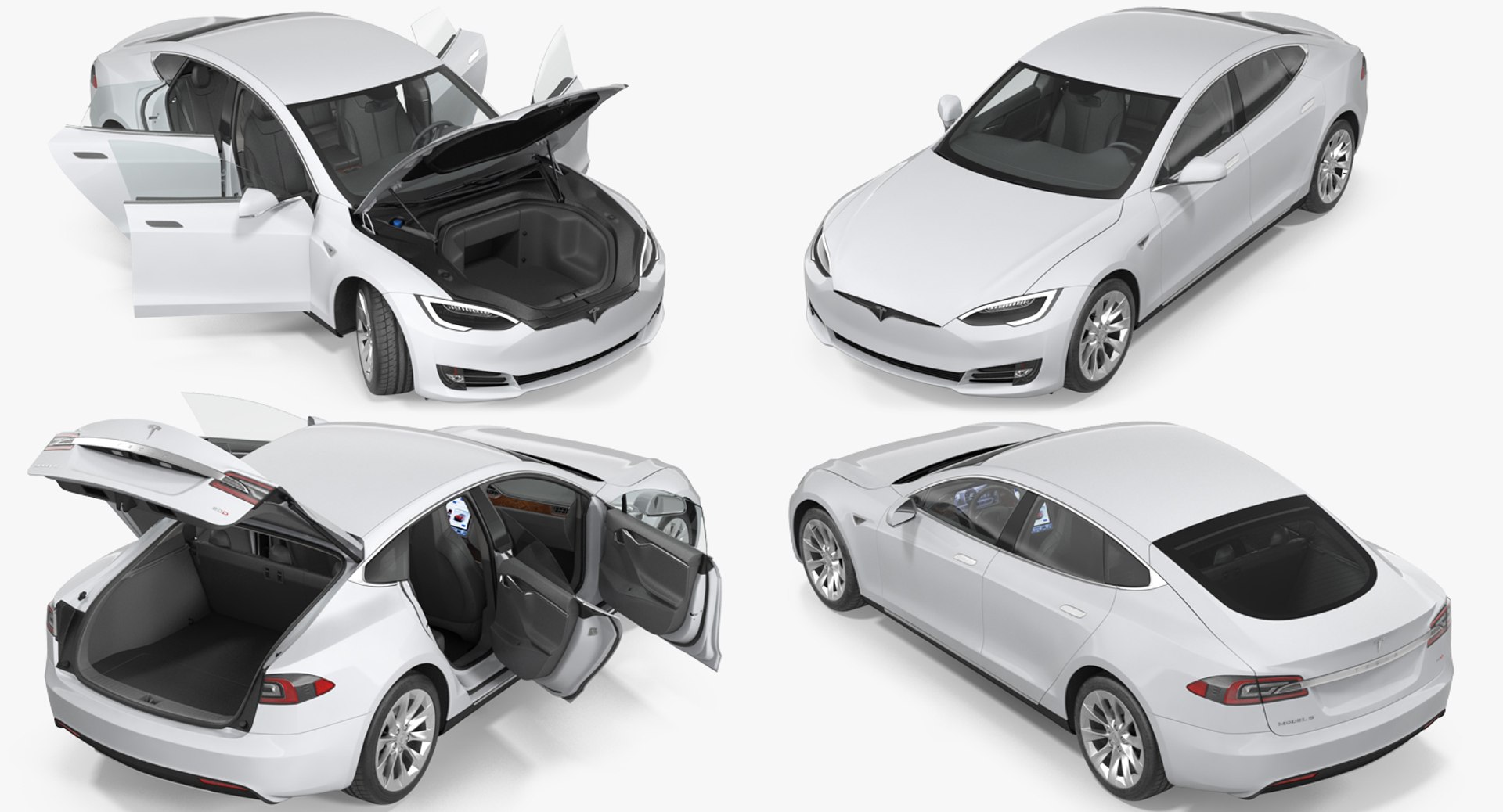 Tesla S 60d 2017 3D | 1148617 | TurboSquid
