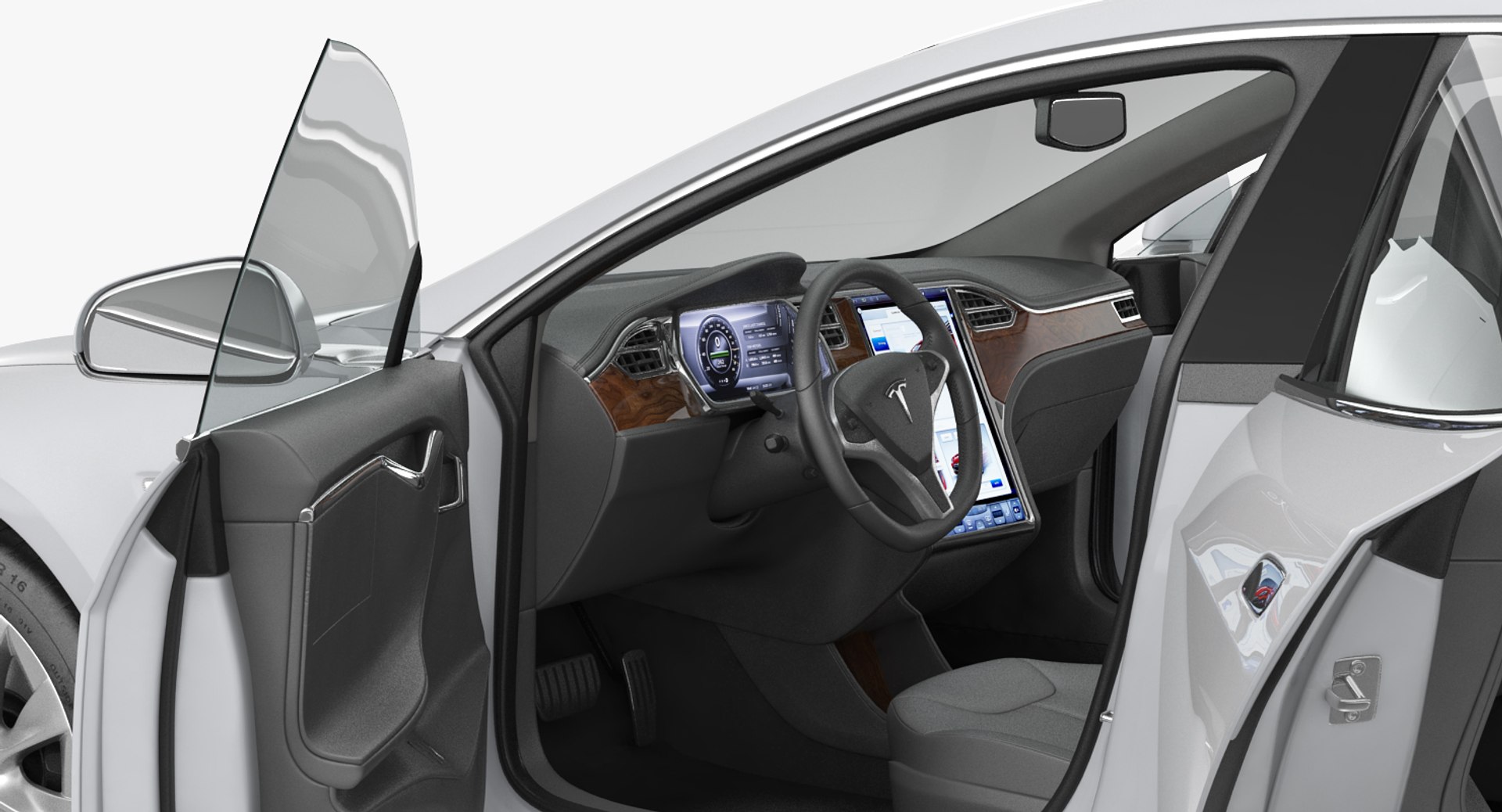 Tesla S 60d 2017 3D | 1148617 | TurboSquid