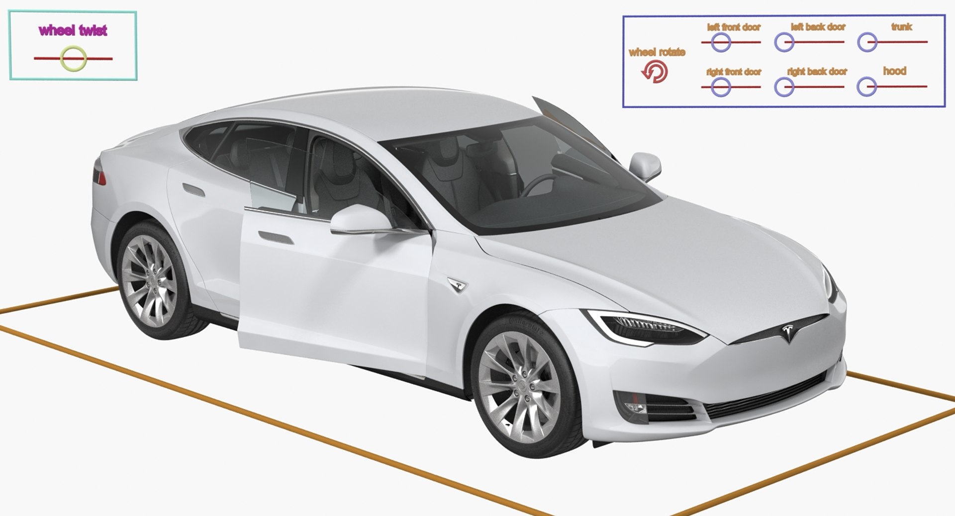 Tesla s 60d 2017 3D | 1148617 | TurboSquid