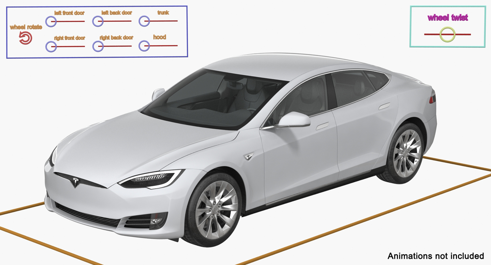 Tesla S 60d 2017 3D | 1148617 | TurboSquid