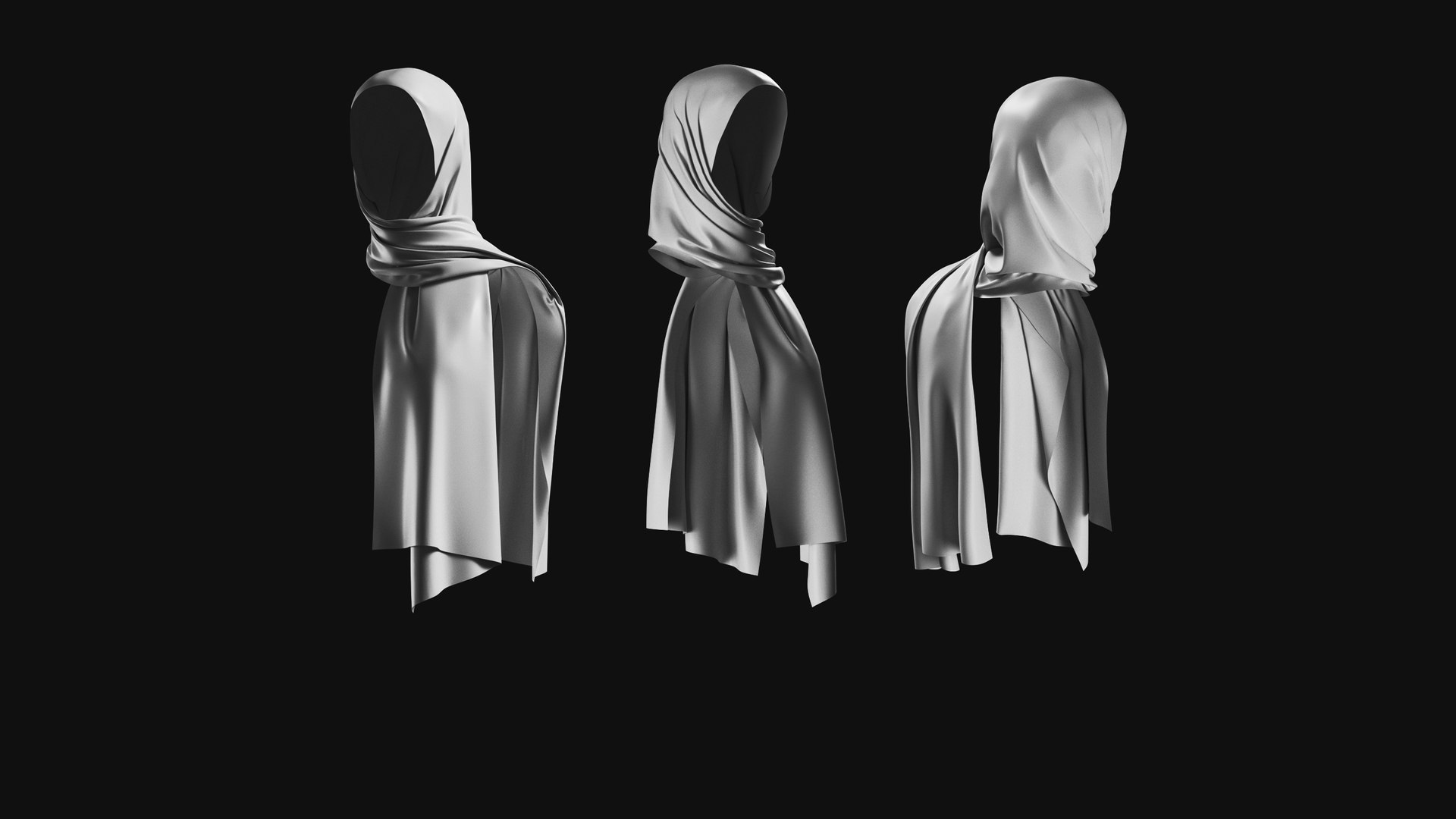 3D Basemesh Arab Medieval Headwear Collection Model - TurboSquid 2195541
