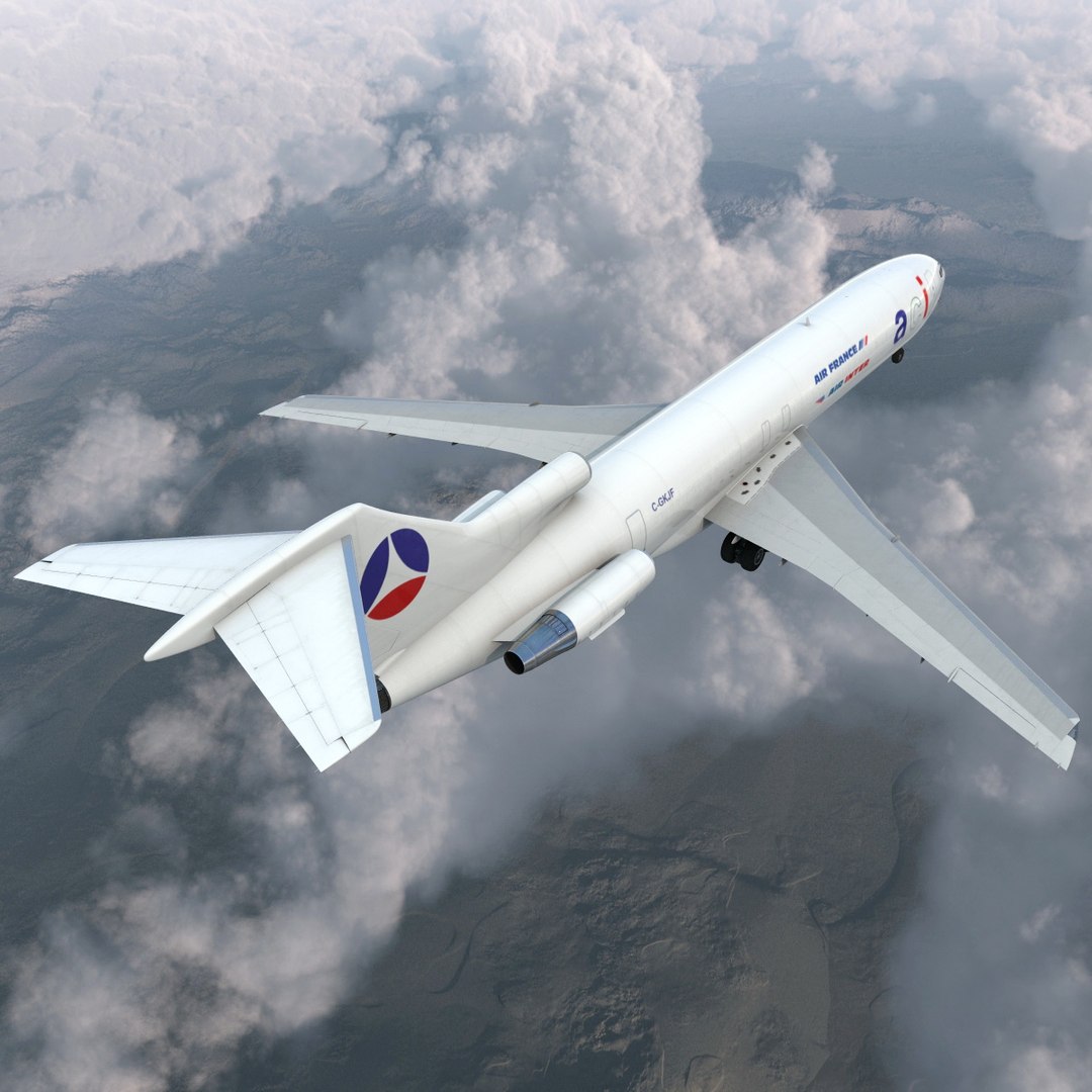 max boeing 727-200f air france