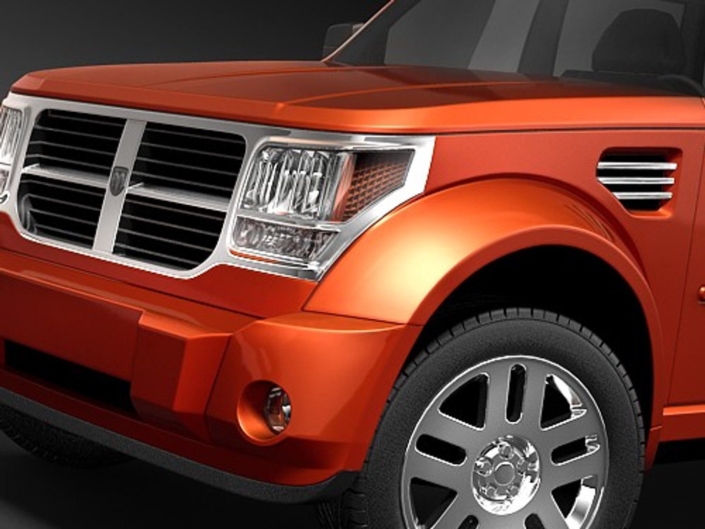 3ds max dodge nitro 2006