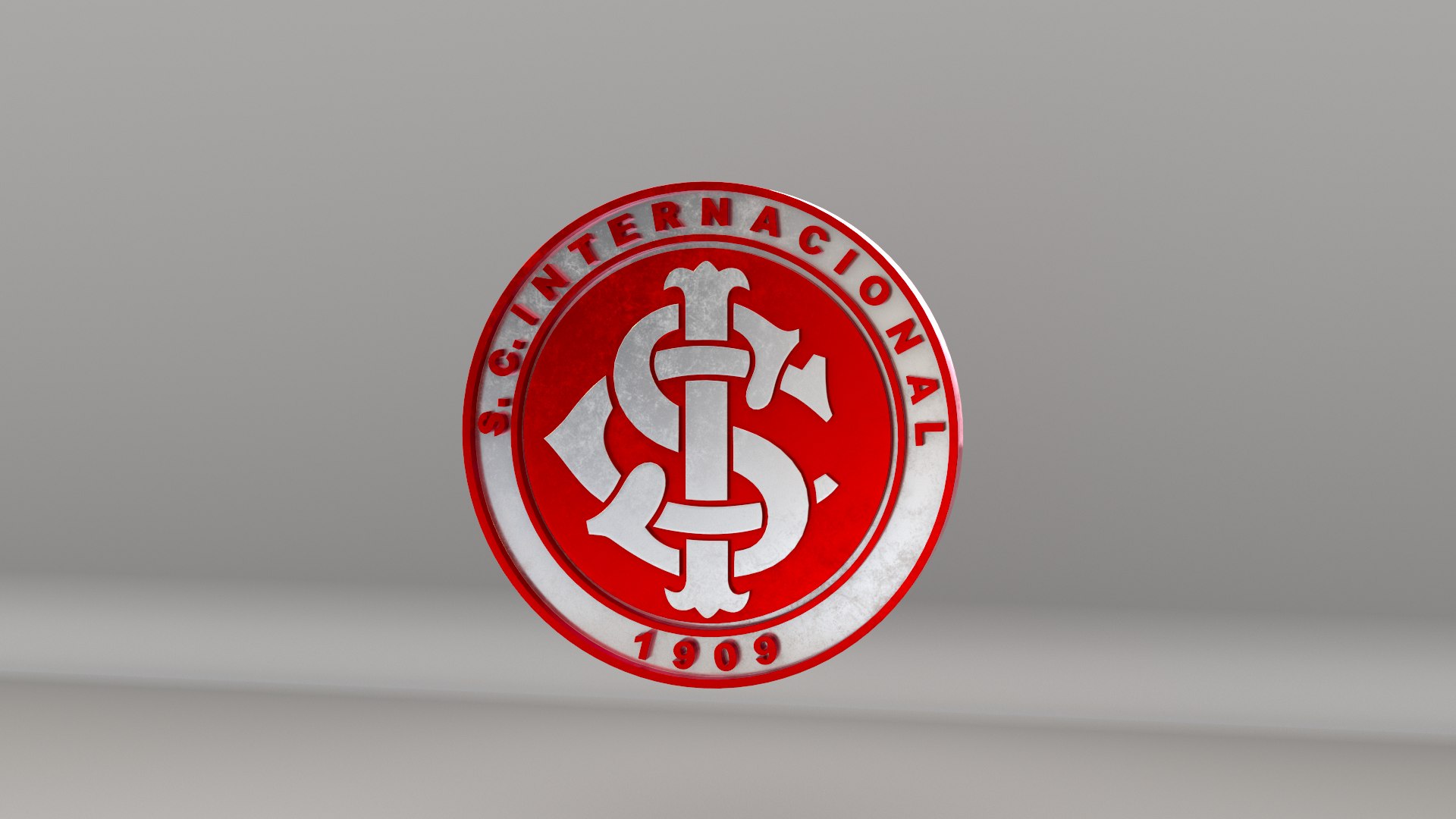 3D Sport Club Internacional Brazil Logo - TurboSquid 2311112