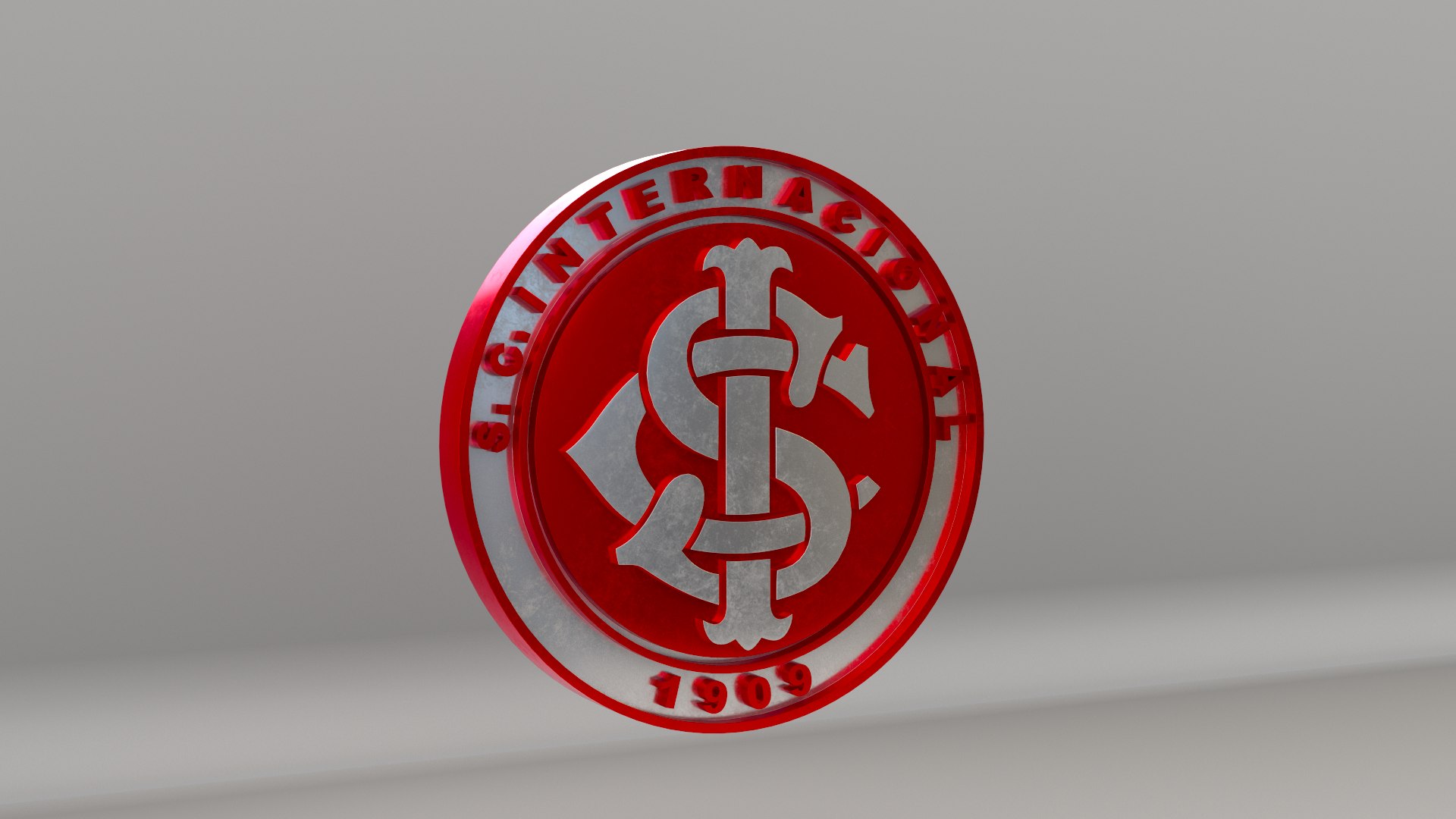 3D Sport Club Internacional Brazil Logo - TurboSquid 2311112