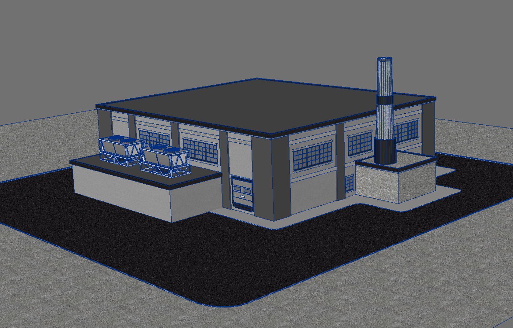 3d Power Plant Model