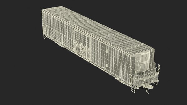 modelo 3d Vagón refrigerado - TurboSquid 2217108