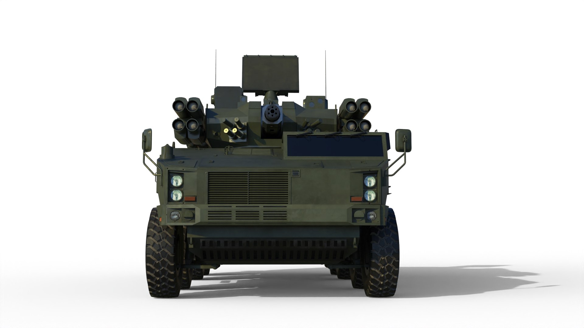 Type 625E AA Gun Missile System 3D Model - TurboSquid 2015999