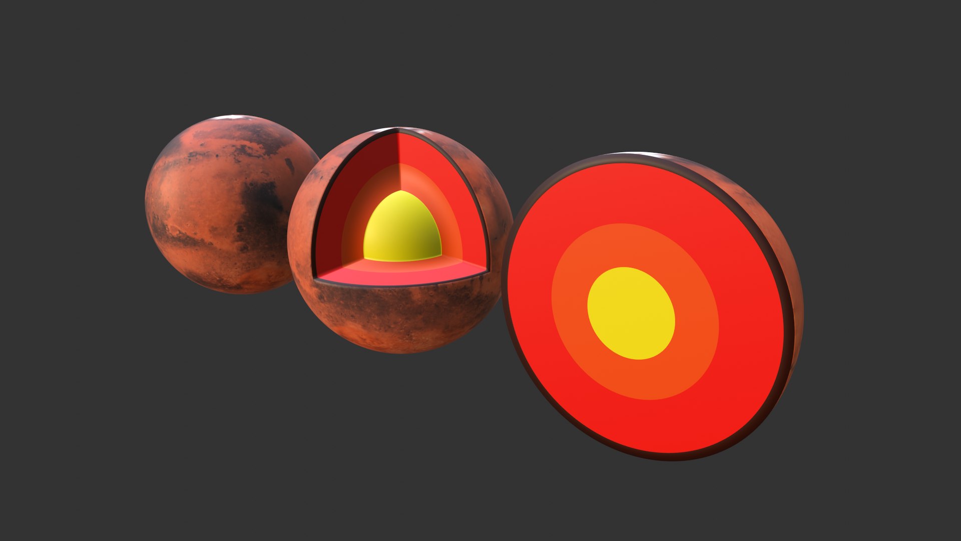 3D Model Mars Planet - TurboSquid 2055815