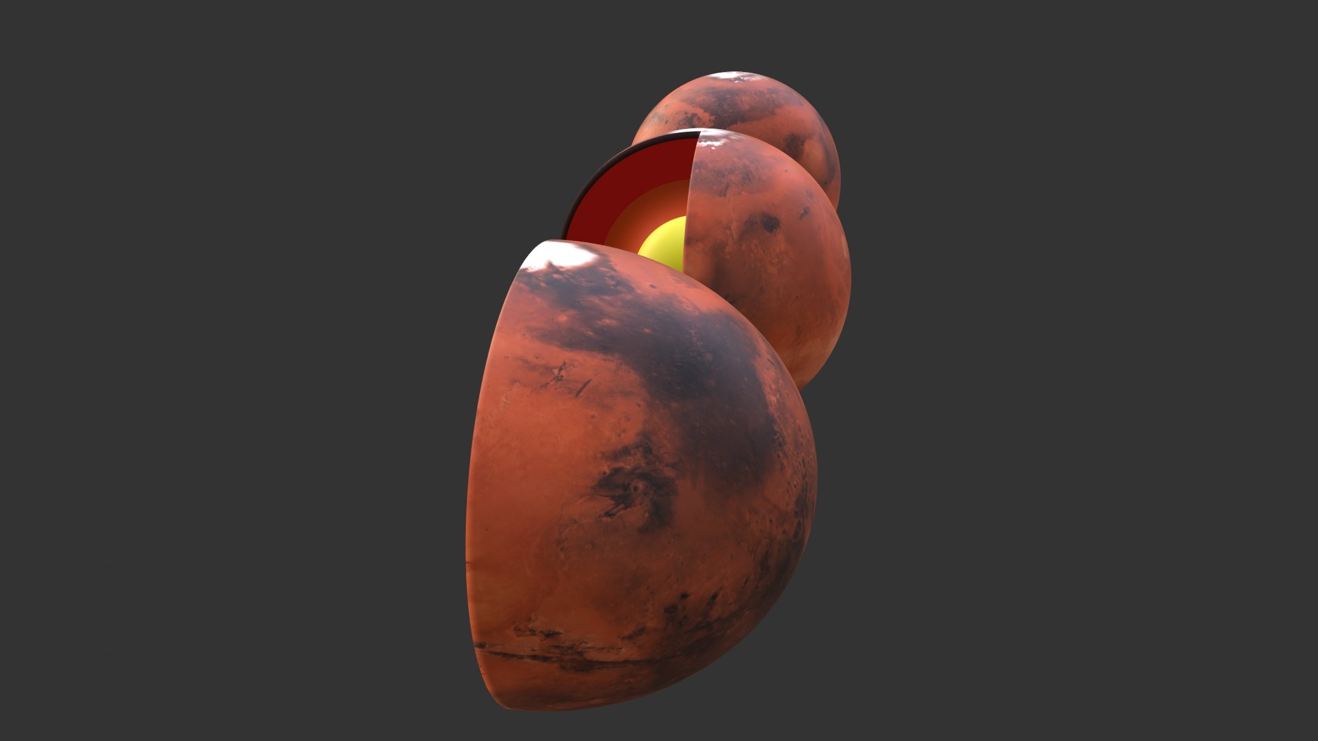 3d Model Mars Planet Turbosquid 2055815