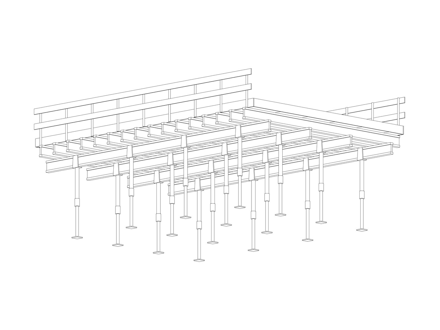 3D Model Parametric Concrete Slab Formwork - Revit Family - TurboSquid ...