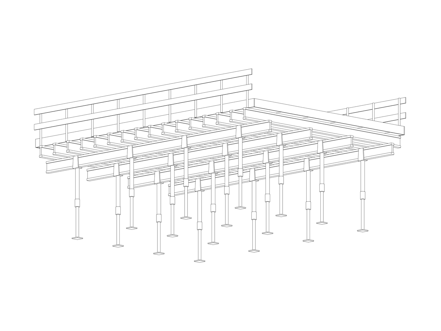 3D model Parametric Concrete Slab Formwork - Revit Family - TurboSquid ...