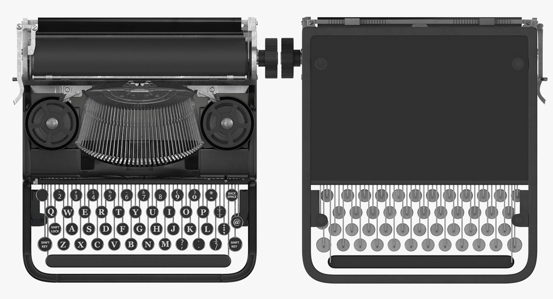 Antique Typewriter Model - TurboSquid 1222084