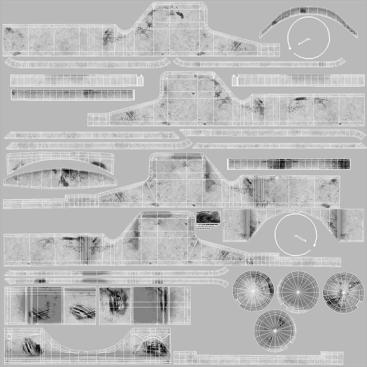 Antique typewriter model - TurboSquid 1222084
