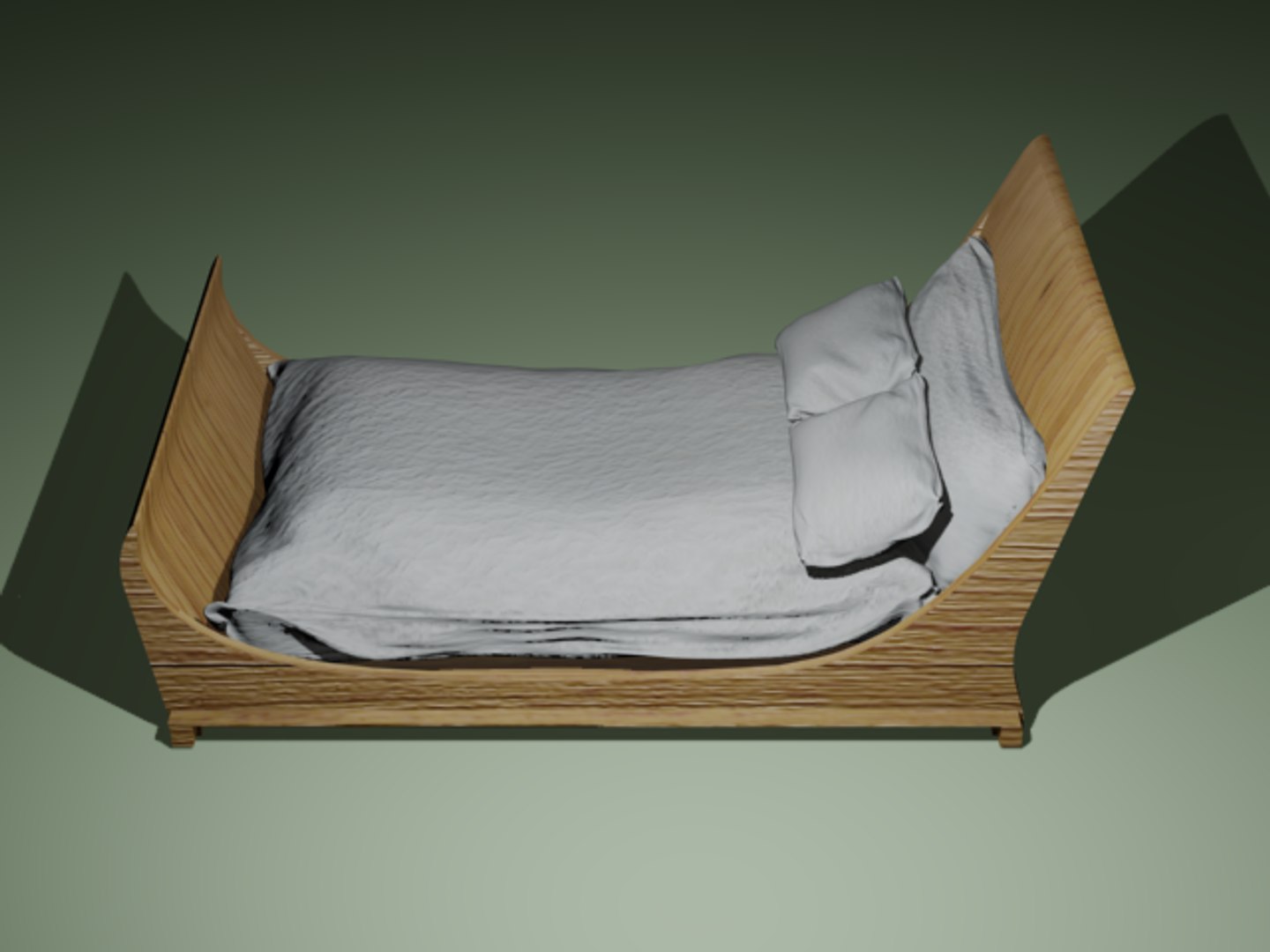 3d new bed design model