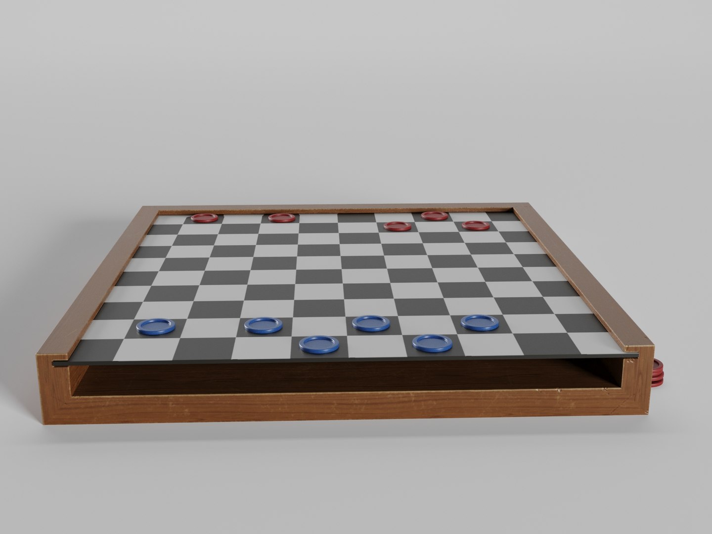3D Checkerboard Toy - TurboSquid 1960217