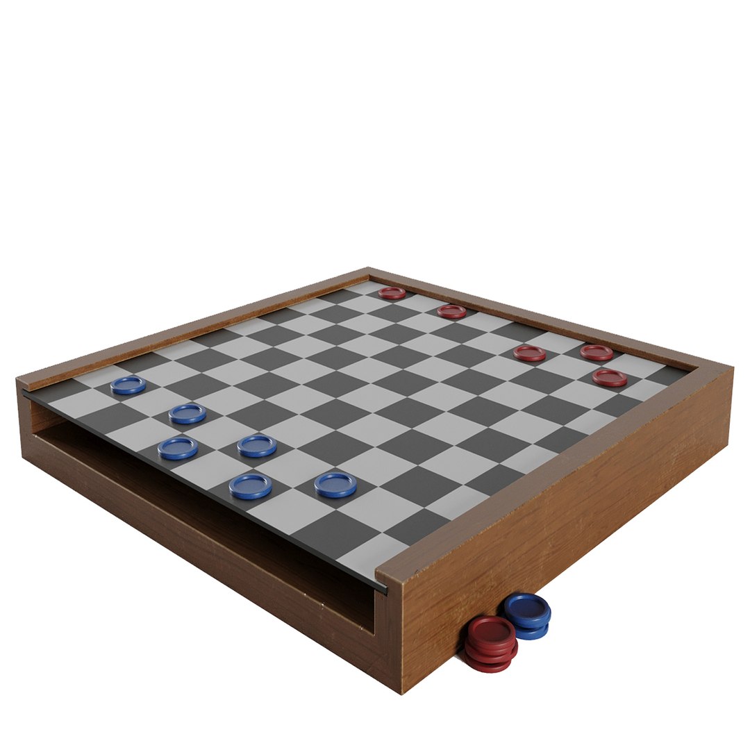 3D Checkerboard Toy - TurboSquid 1960217