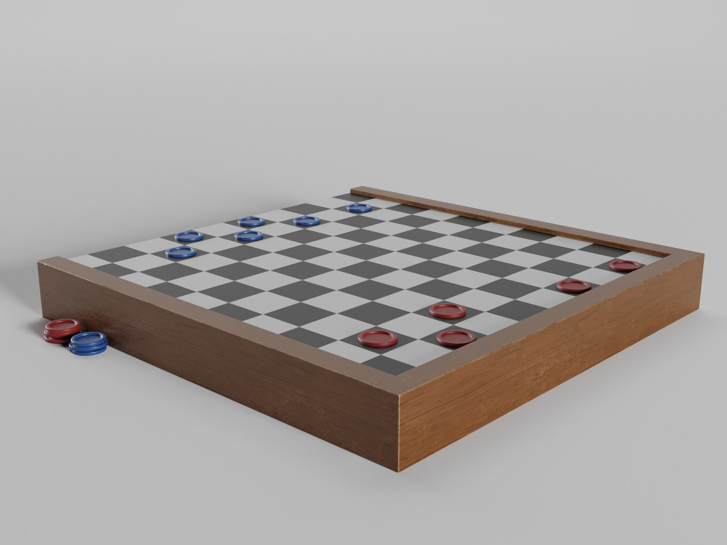 3D Checkerboard Toy - TurboSquid 1960217