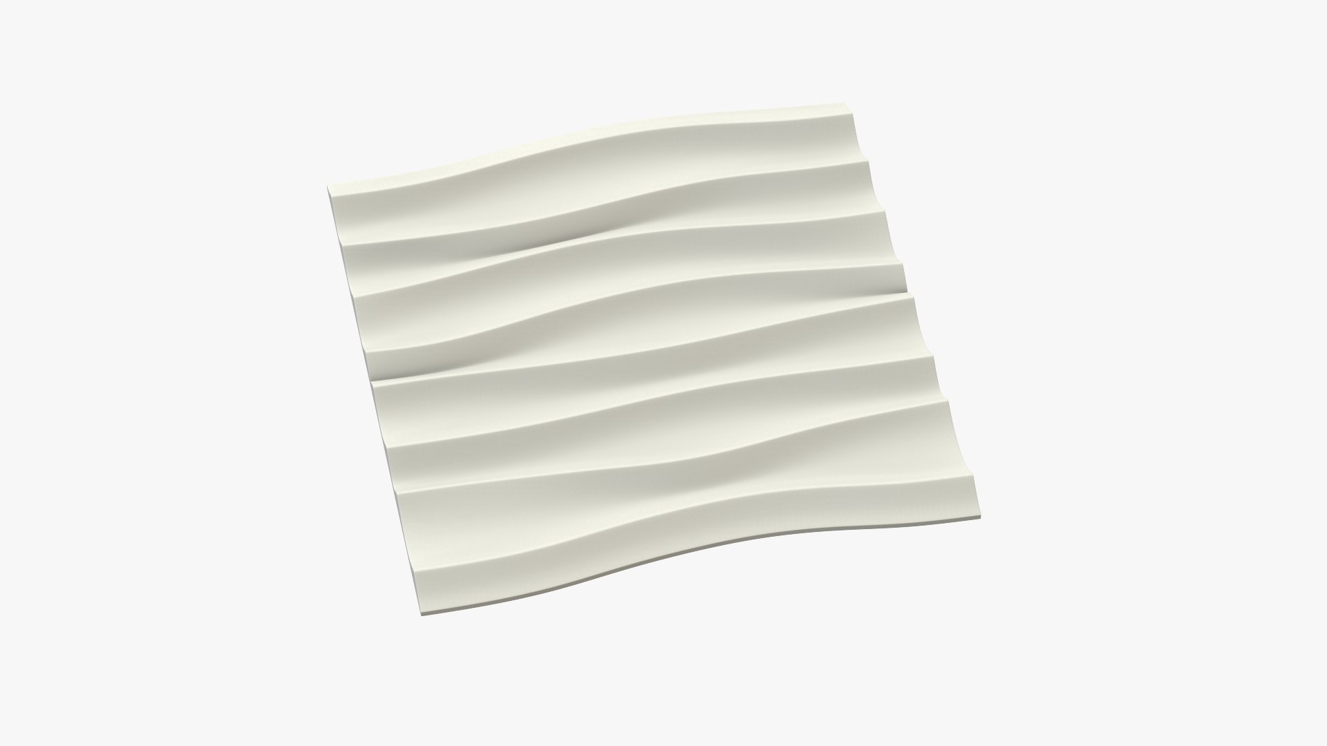 Decorative Wave Panel 3D - TurboSquid 2077763