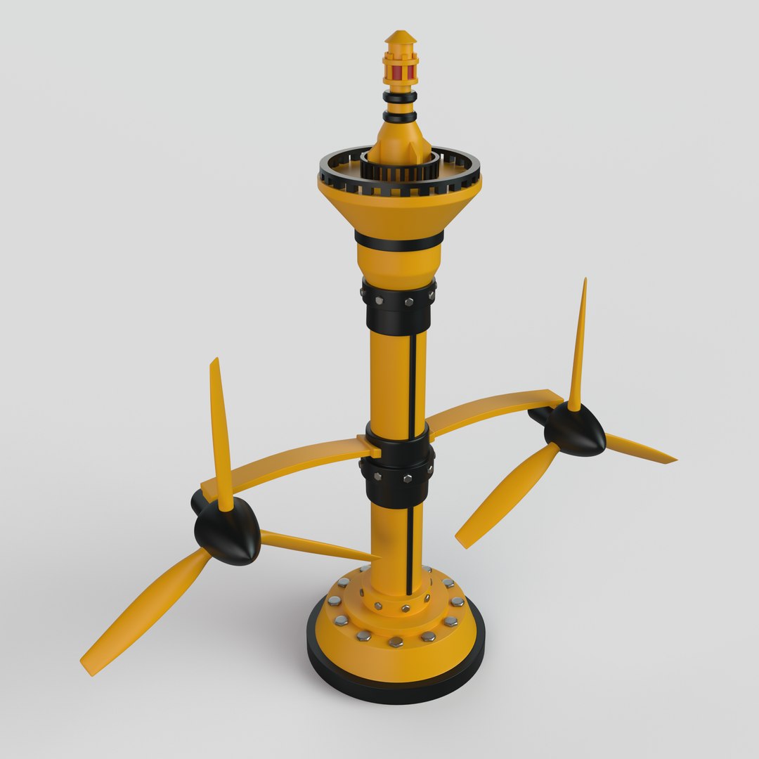Hydroelectric Power Generator 3D Model - TurboSquid 1508537