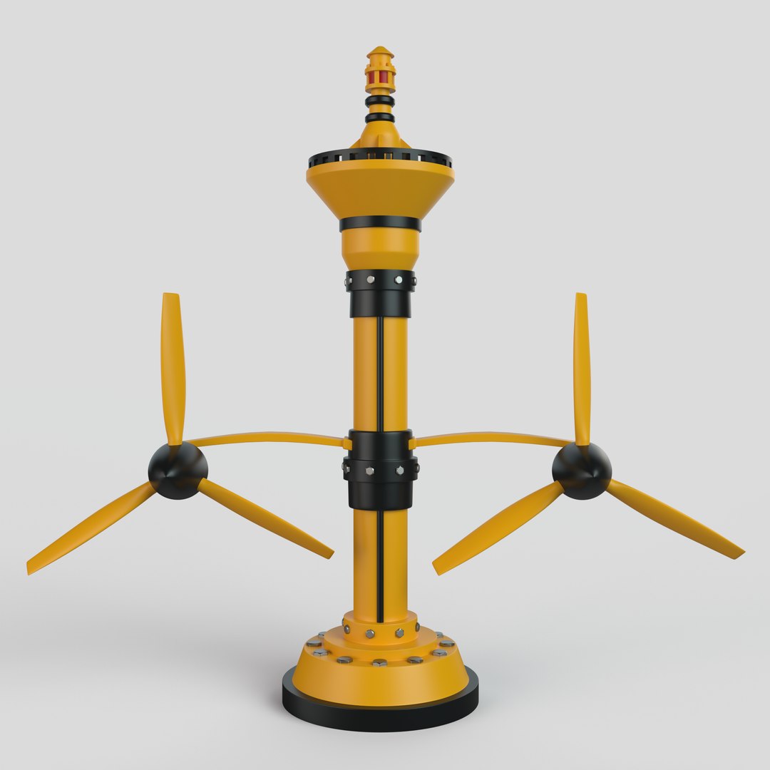 Hydroelectric Power Generator 3D Model - TurboSquid 1508537