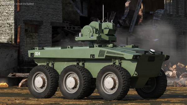 modelo 3d Robot militar inteligente - TurboSquid 2091979