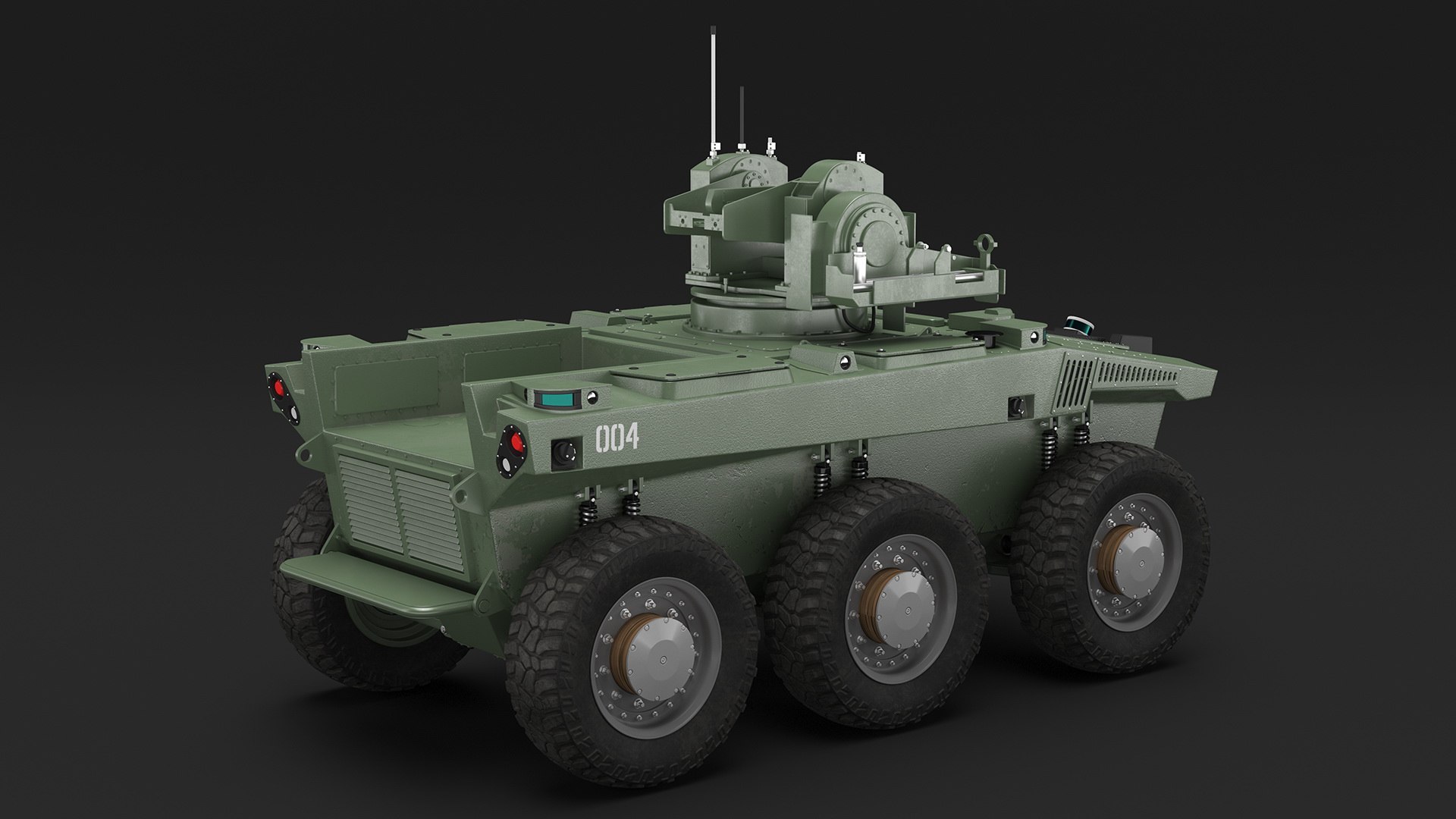 Smart Military Robot model - TurboSquid 2091979