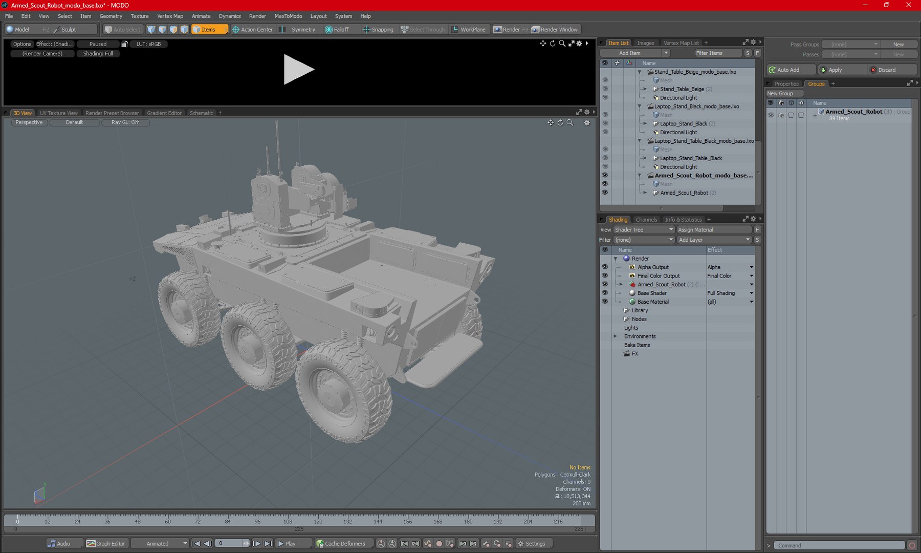 Smart Military Robot model - TurboSquid 2091979