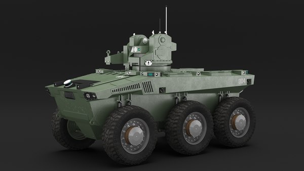 modelo 3d Robot militar inteligente - TurboSquid 2091979