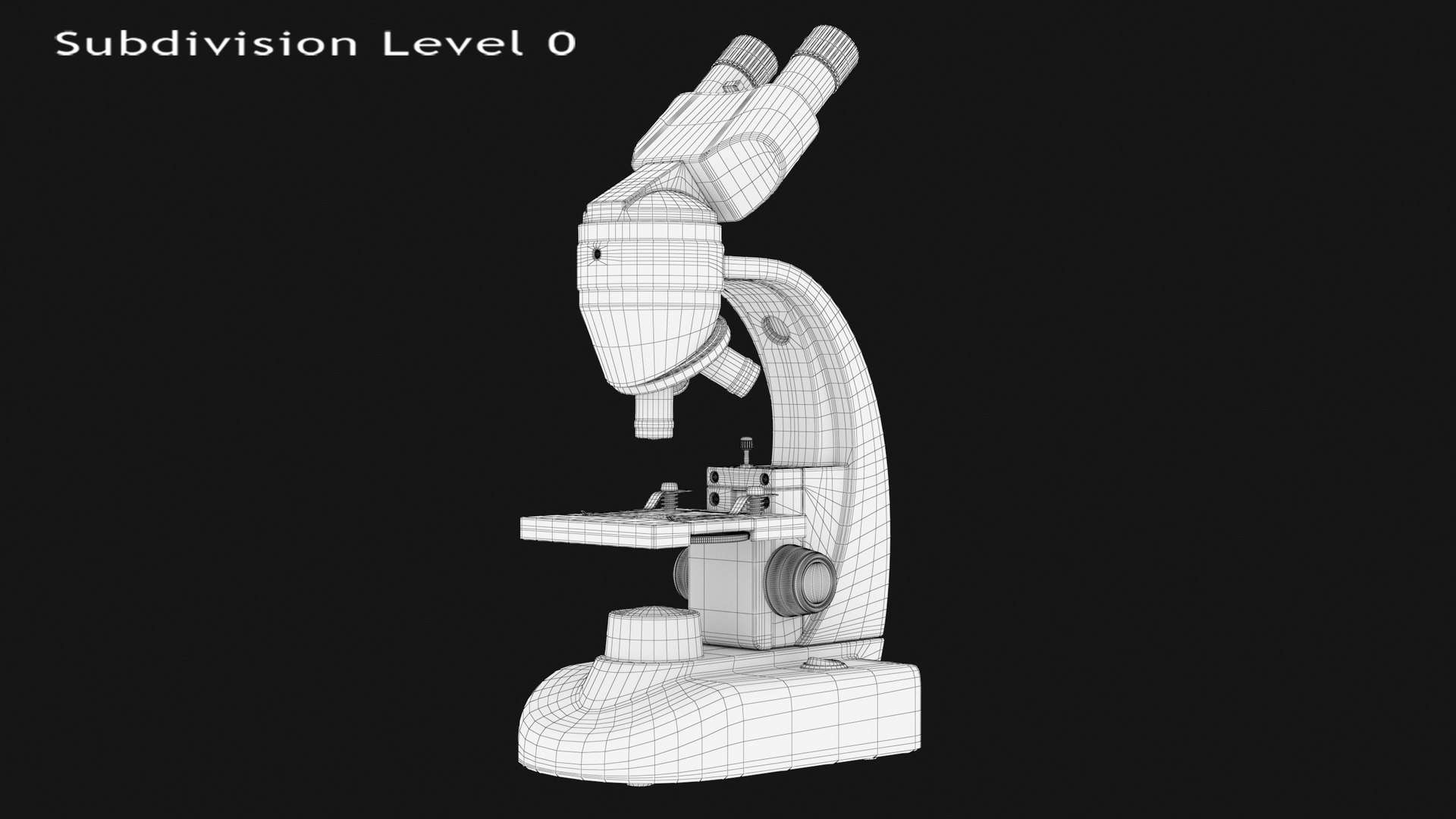 Microscope PBR 3D model - TurboSquid 2056792