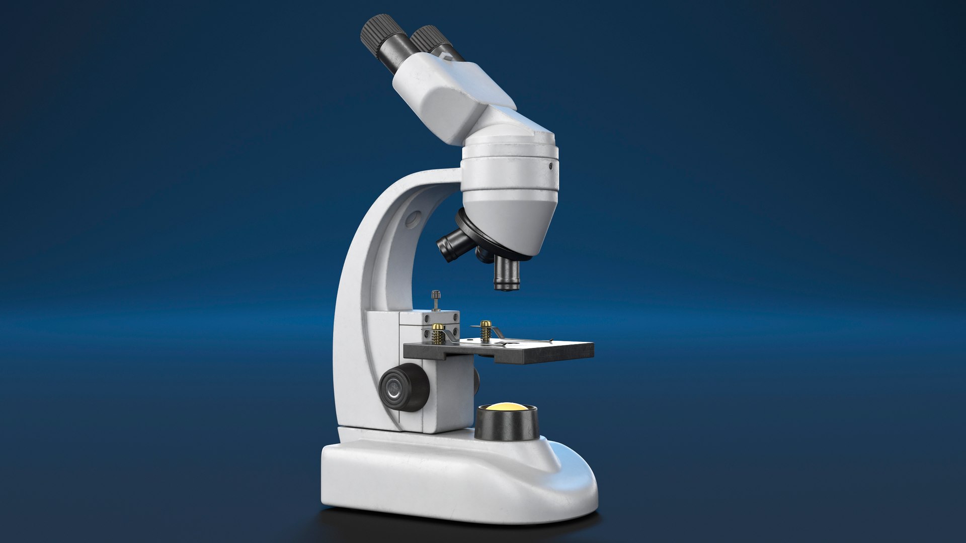 Microscope PBR 3D Model - TurboSquid 2056792