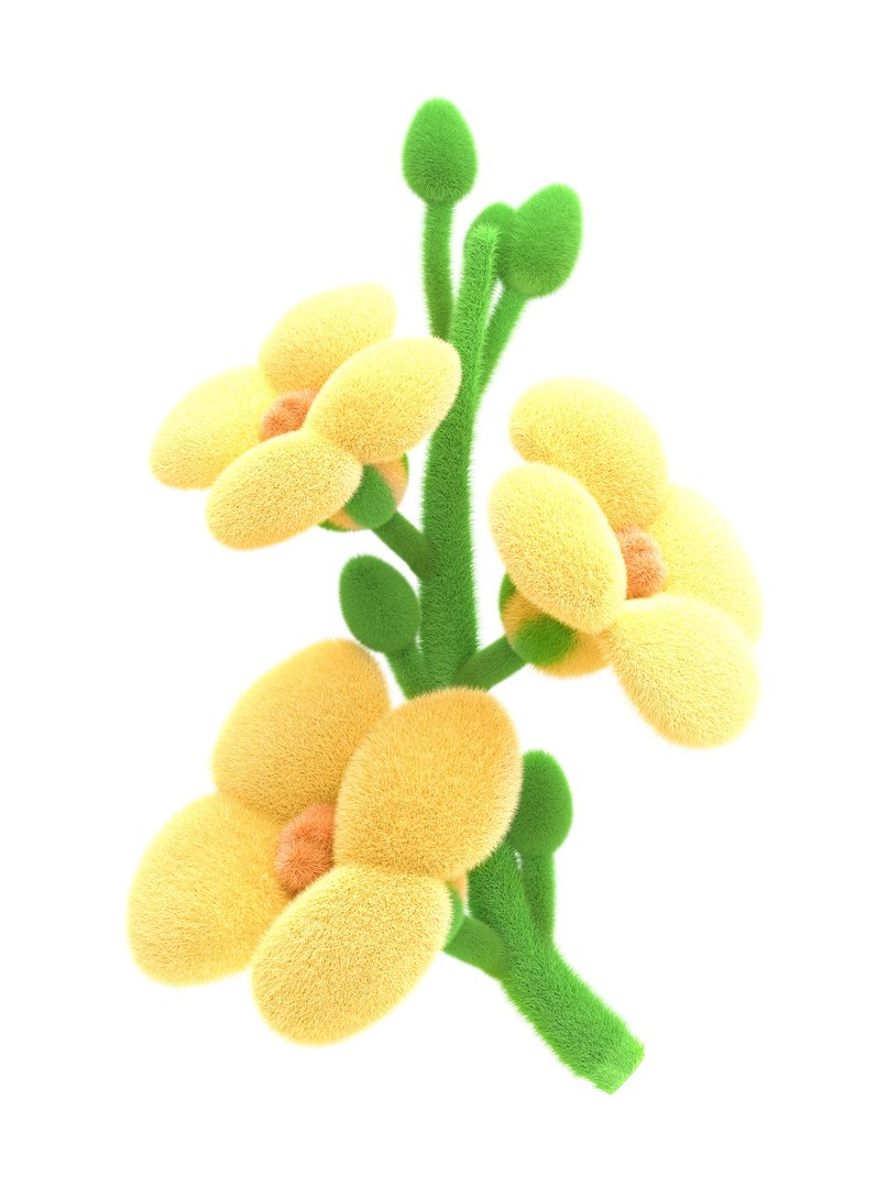 Spring Flower Series Flower 3D Model - TurboSquid 2102820