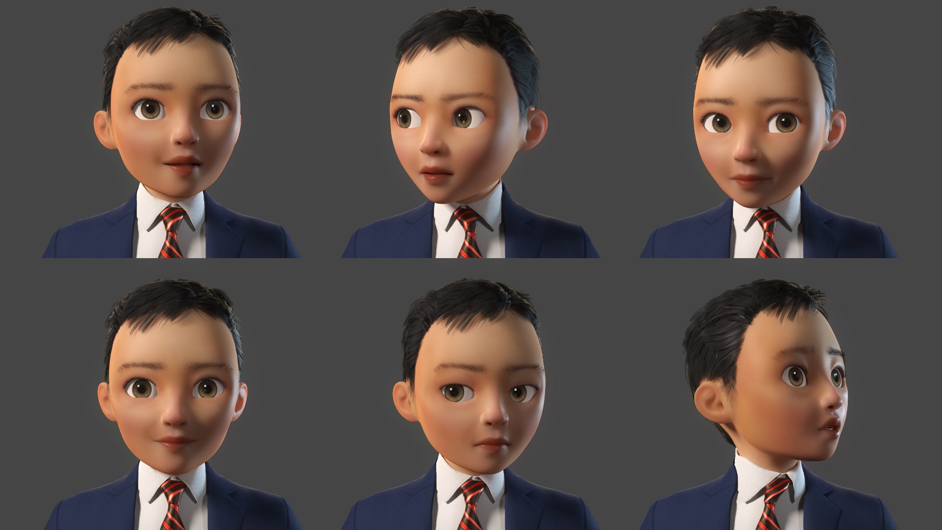 Cartoon Cartoon Male Teacher Cartoon Male Staff Male Managers With ...
