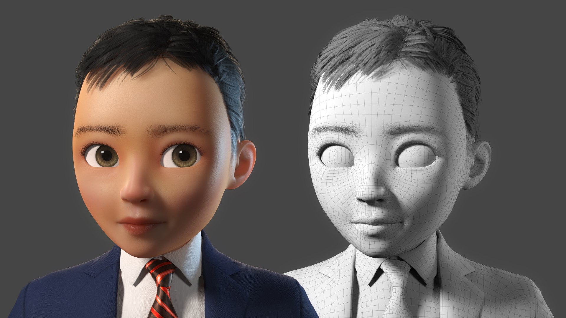 Cartoon Cartoon Male Teacher Cartoon Male Staff Male Managers With ...