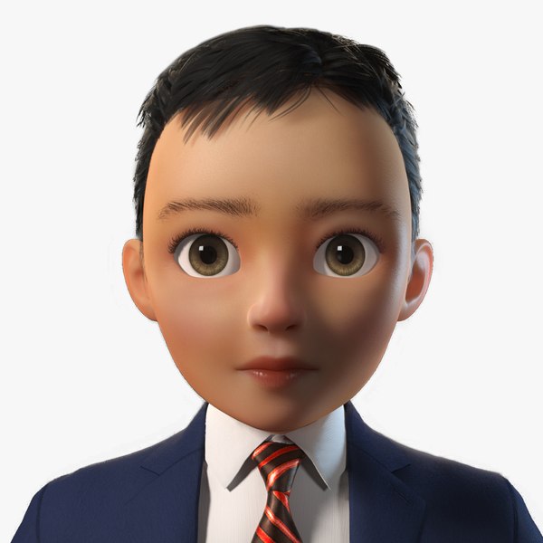 Cartoon cartoon male teacher cartoon male staff male managers with ...